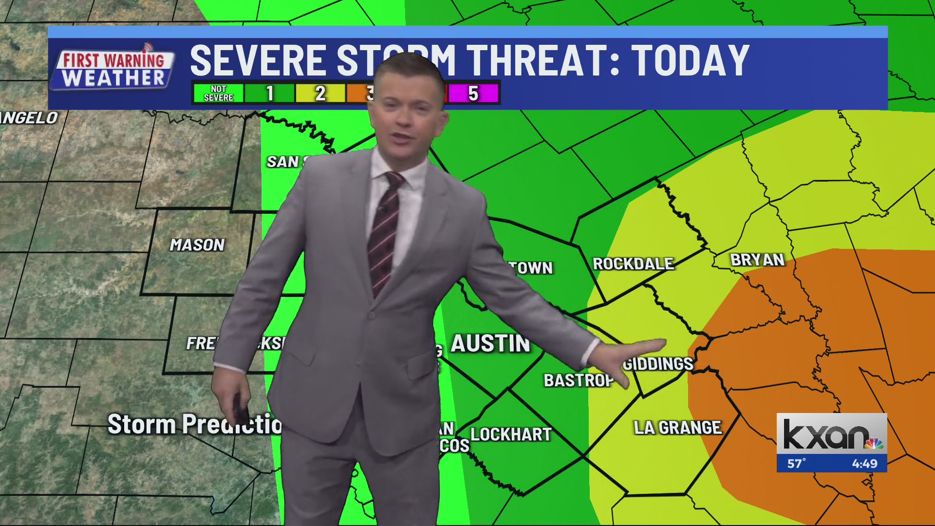 First Warning Weather with Meteorologist Nick Bannin – KXAN Austin