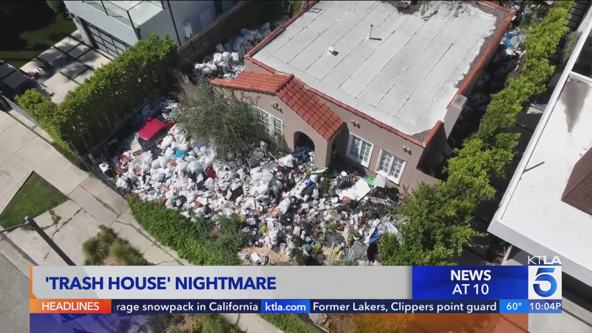 Residents call for action over Los Angeles ‘trash house’ – KTLA