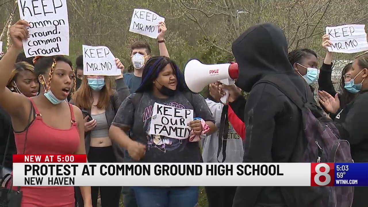 Students protest at Common Ground High School in New Haven – WTNH.com