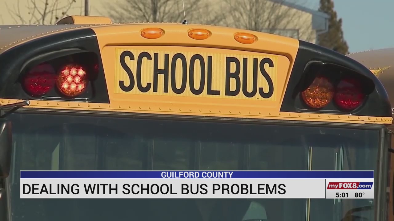 Guilford County dealing with school bus problems – FOX8 WGHP
