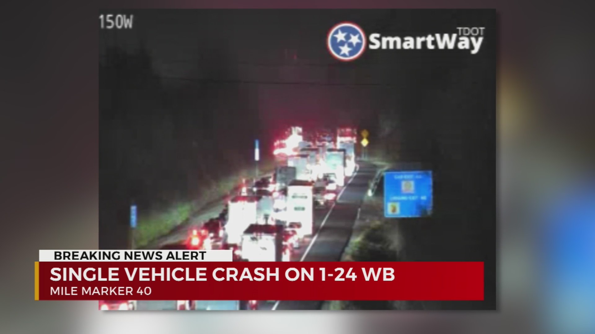Single vehicle crash on I-24 W – WKRN News 2