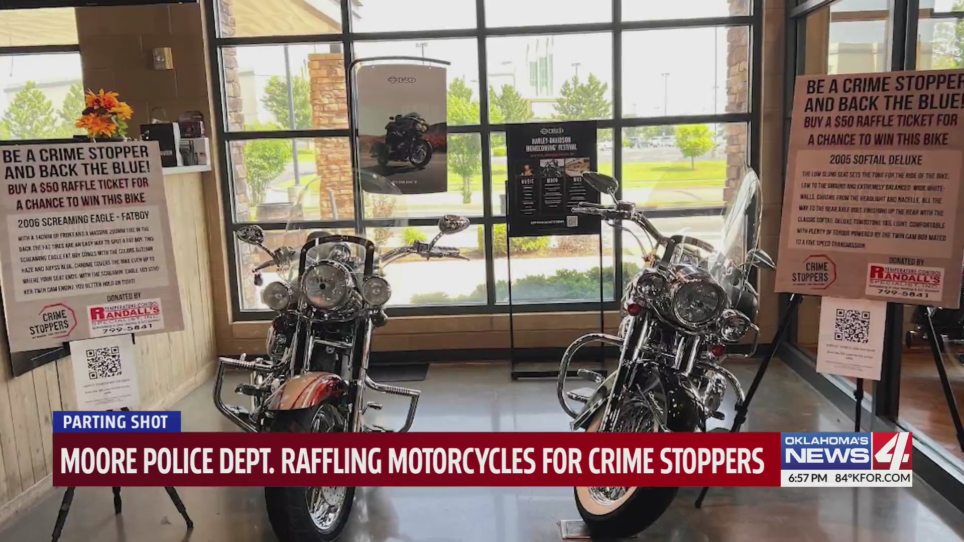Moore Crime Stoppers raffling off 2 Harley Davidson motorcycles – KFOR ...