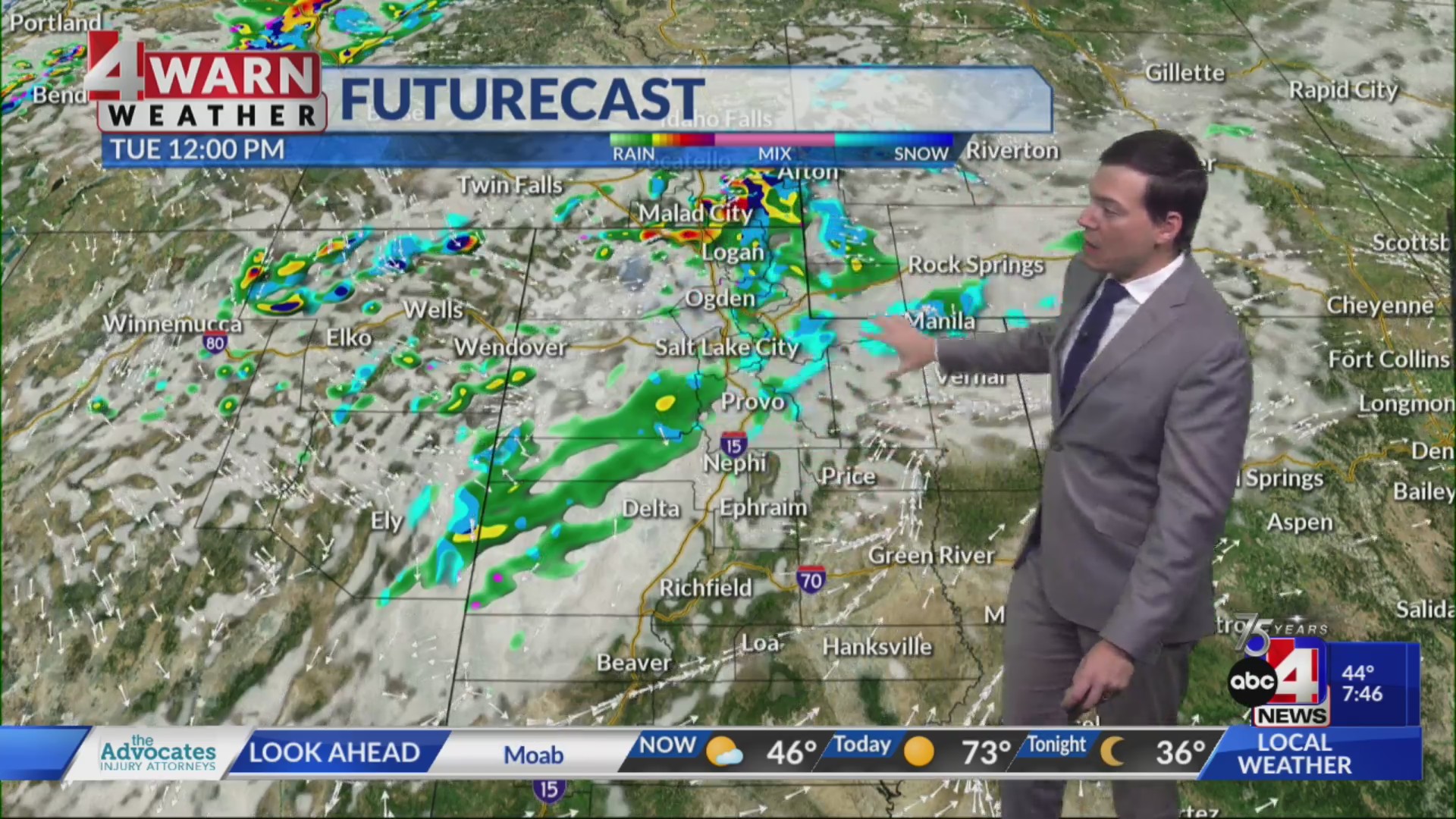 Cooler Temperatures and Showers as Cold Front Moves Through – ABC4 Utah