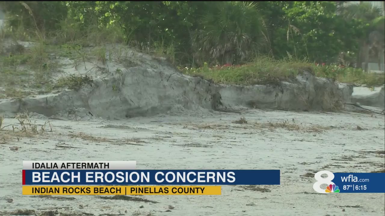 Pinellas coastline faces erosion following Hurricane Idalia – WFLA