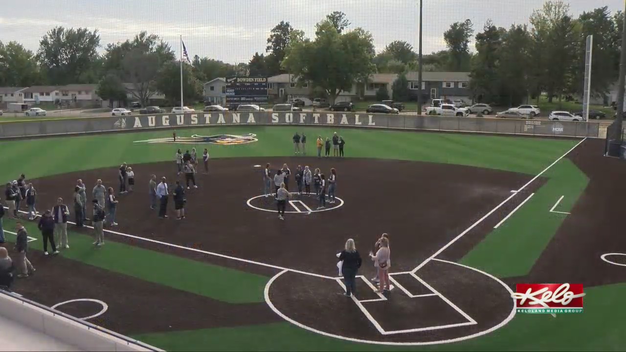 Augie Softball unveils renovated Bowden Field – KELOLAND.com