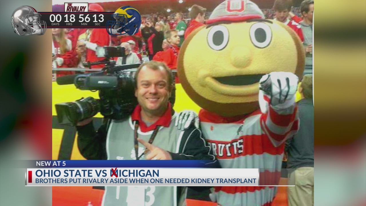 Brothers put aside Ohio State-Michigan rivalry for kidney transplant ...