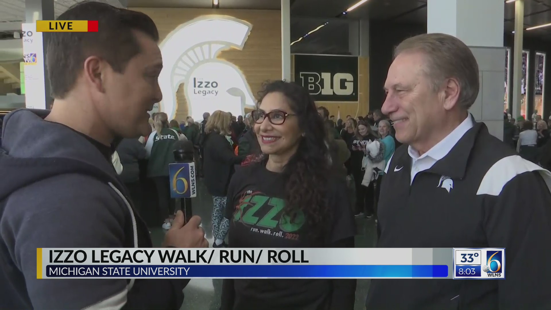 Izzo Legacy Run/Walk/Roll 8:00 a.m. – WLNS 6 News