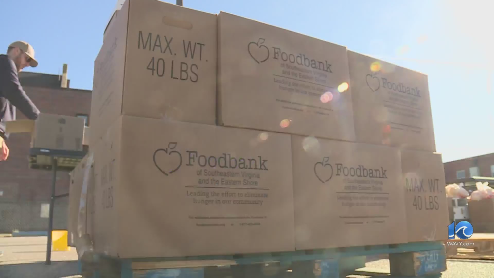 The Virginia Peninsula Food Bank is hosting a drive thru food event ...