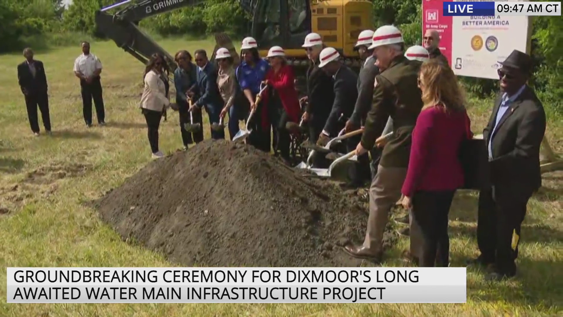 Dixmoor Water Main Project – WGN-TV