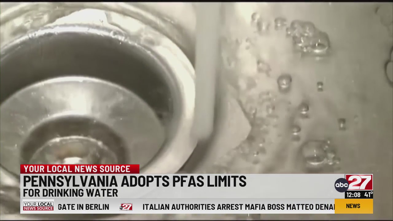 Pennsylvania adopts PFAs limits – PAhomepage.com