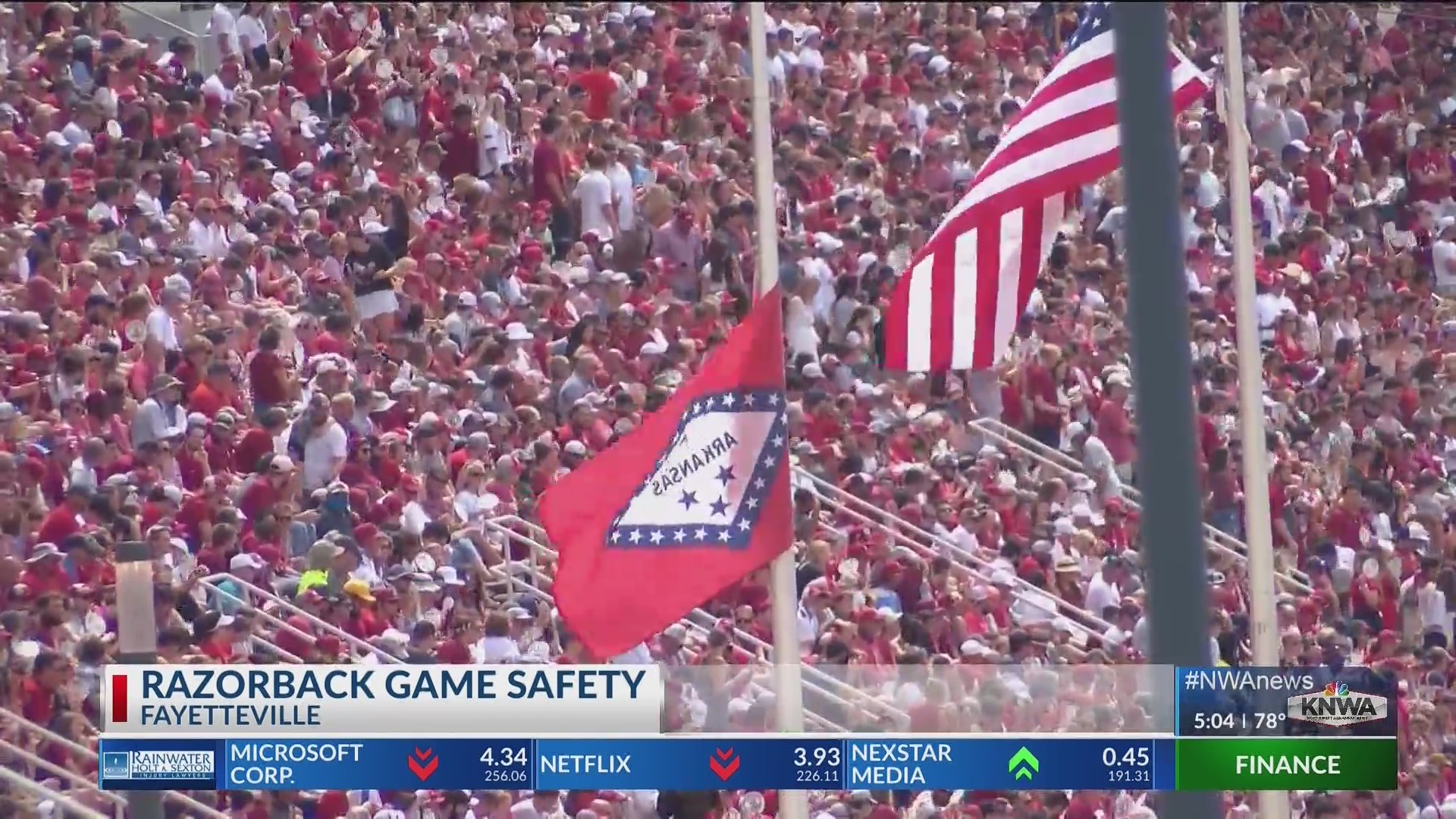 Razorback game day safety – KNWA FOX24