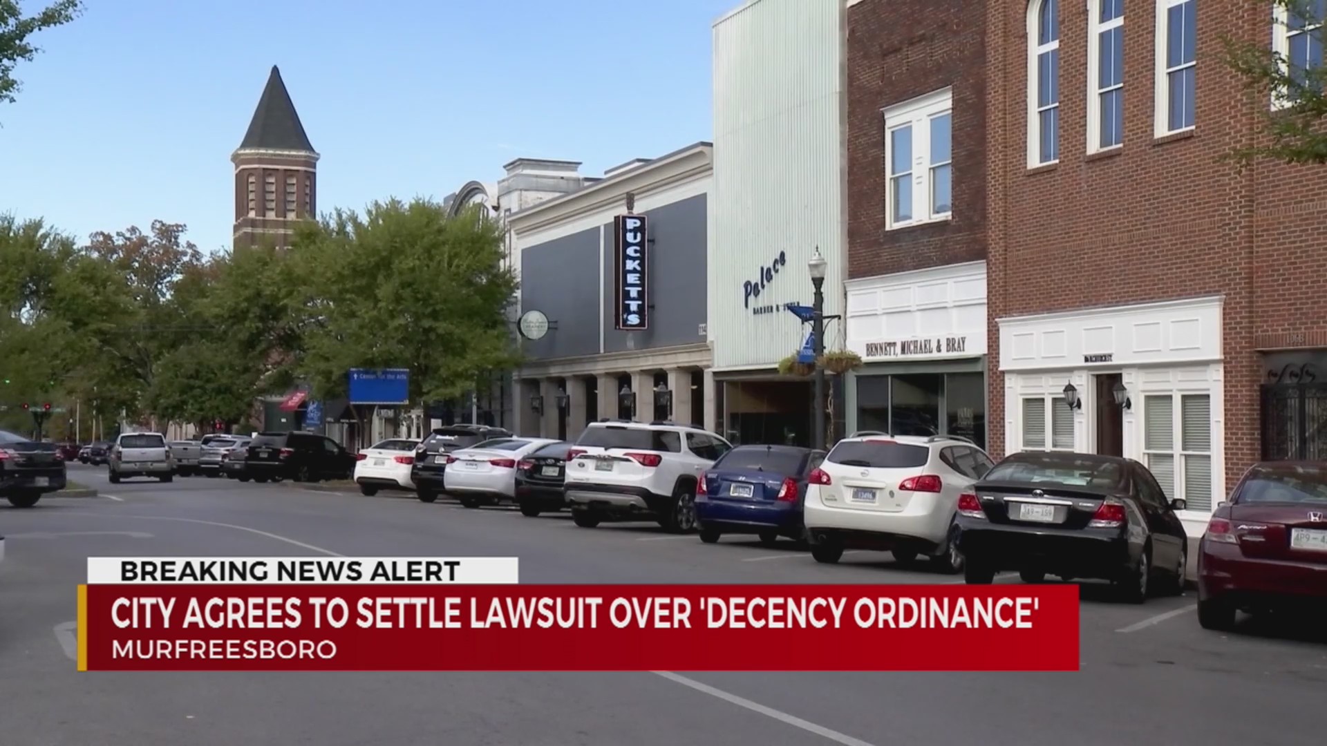 Murfreesboro agrees to settle lawsuit over ‘decency ordinance’ – WKRN ...