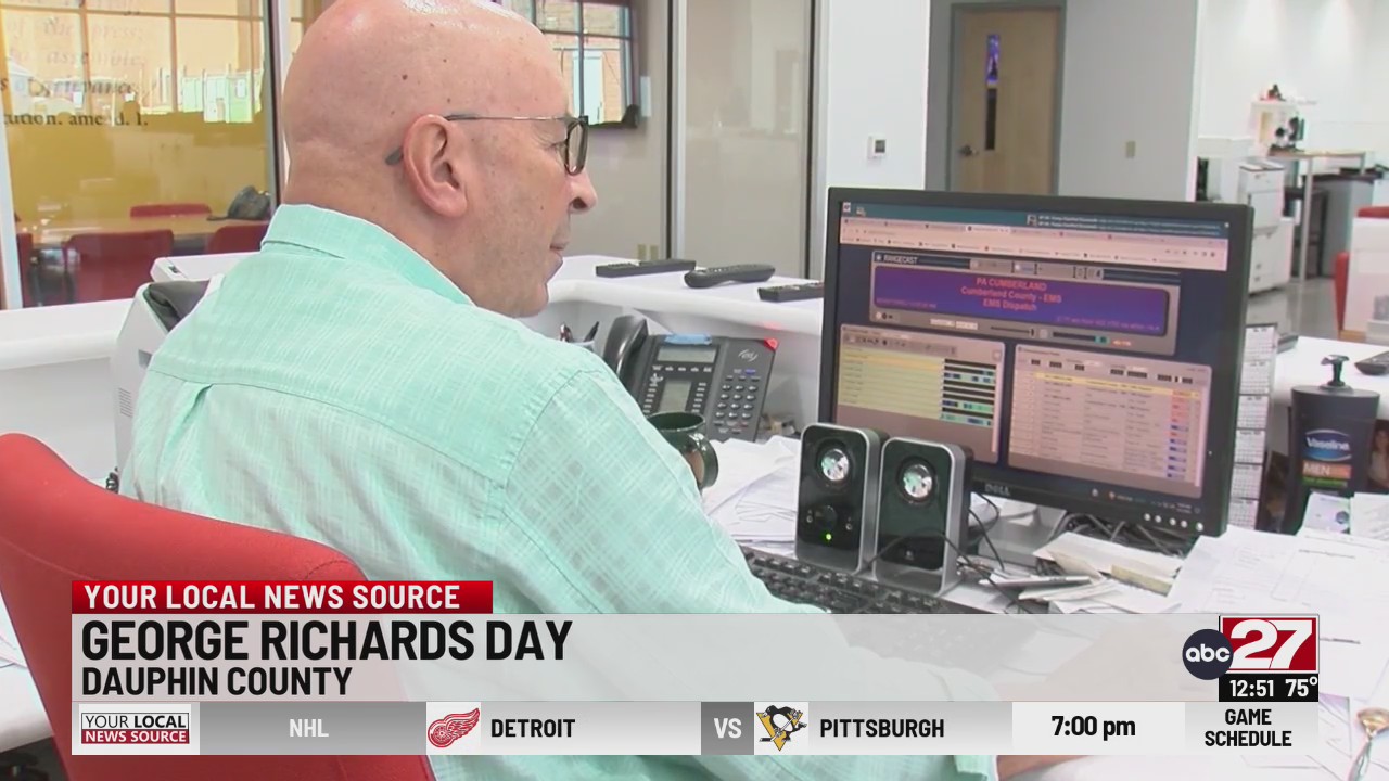 Dauphin County Commissioners give abc27’s George Richards his own day ...