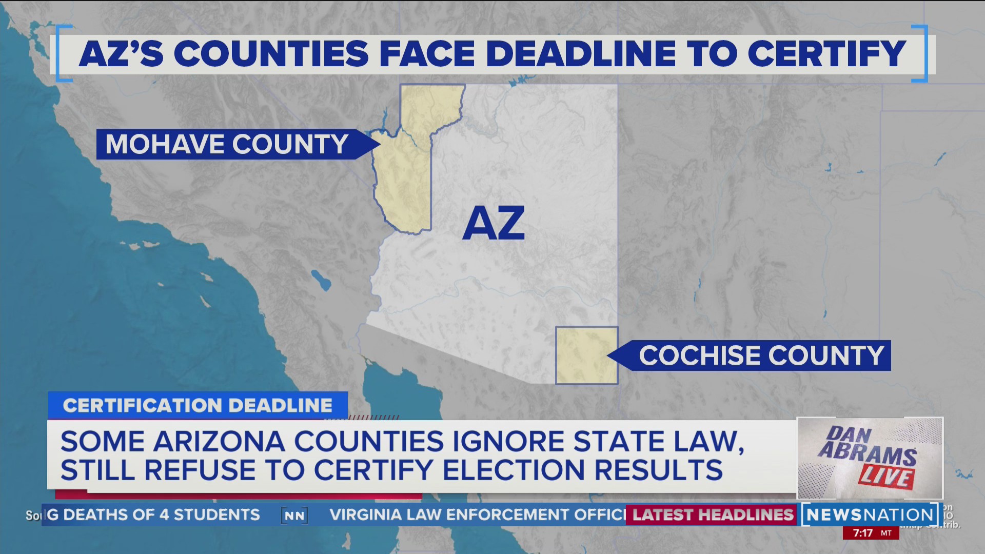 Some Arizona counties ignore state law, still refuse to certify ...