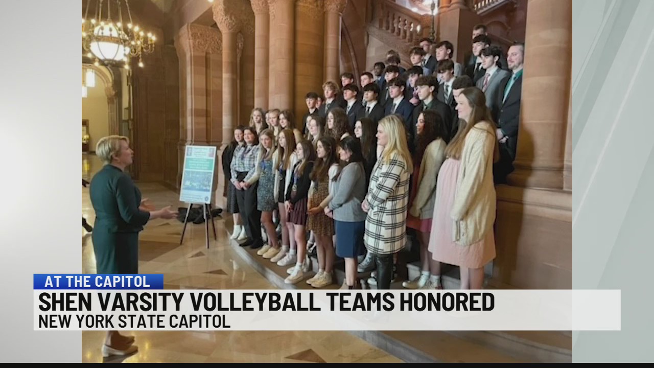 Shen Varsity volleyball teams honored at State Capitol – NEWS10 ABC