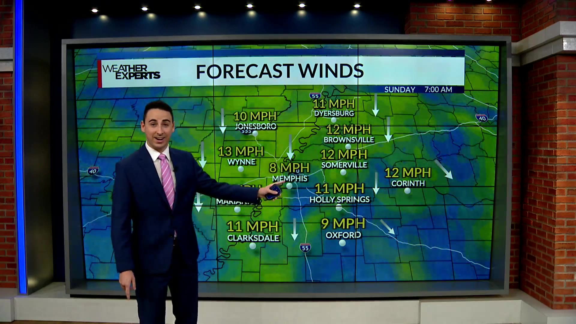 WREG Memphis Weather Saturday Night – WREG.com