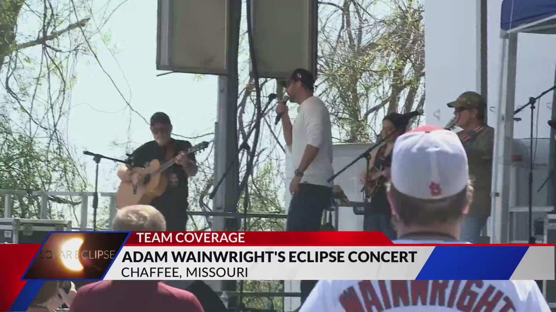 Adam Wainwright celebrates eclipse with southeast Missouri concert – FOX 2