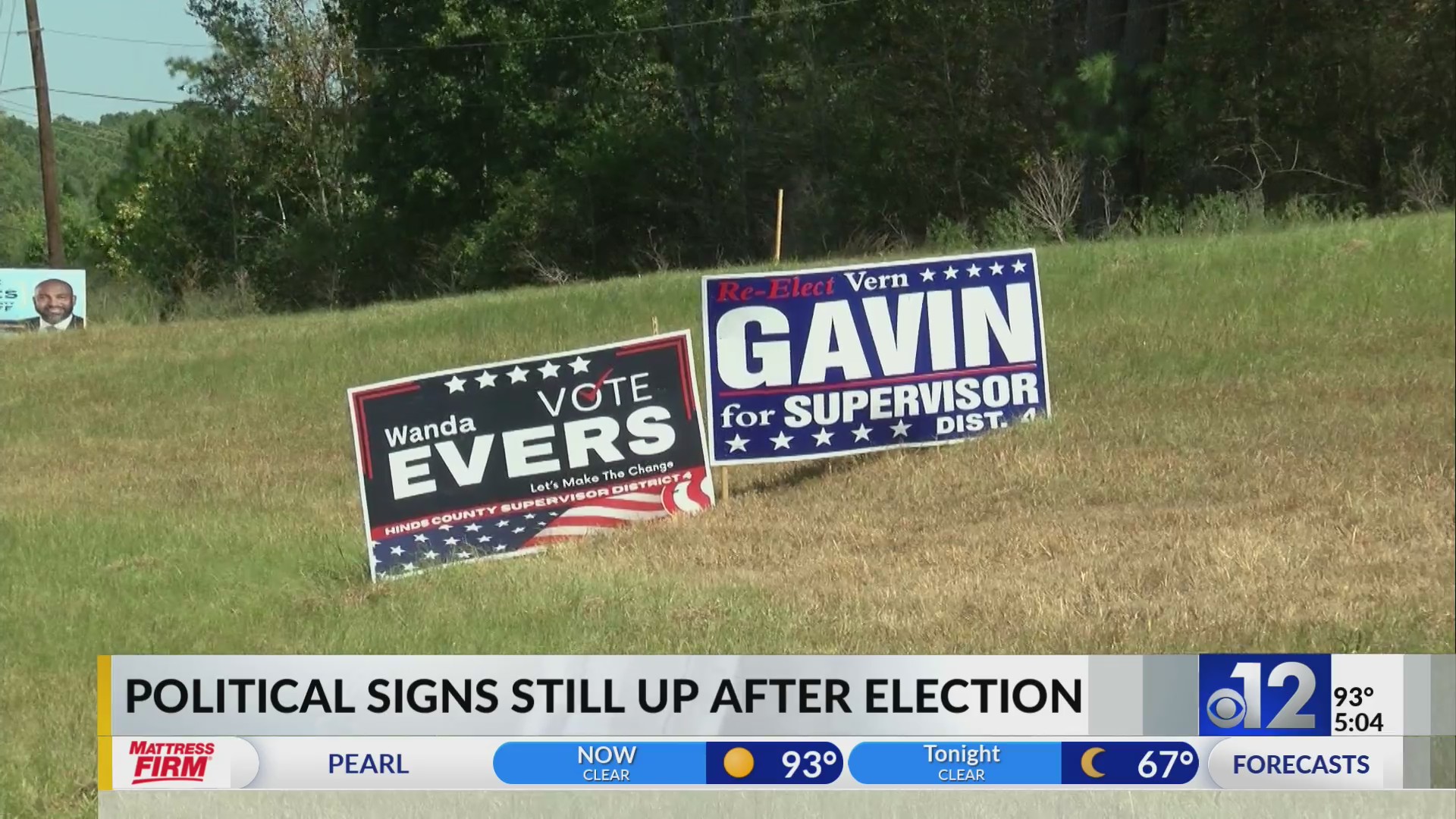 What are MDOT’s guidelines for political signs? – WJTV