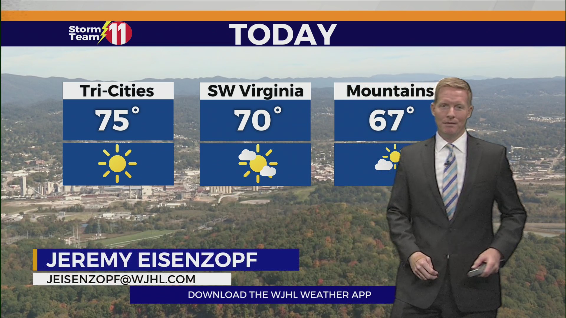 Latest Storm Team 11 Forecast – WJHL | Tri-Cities News & Weather