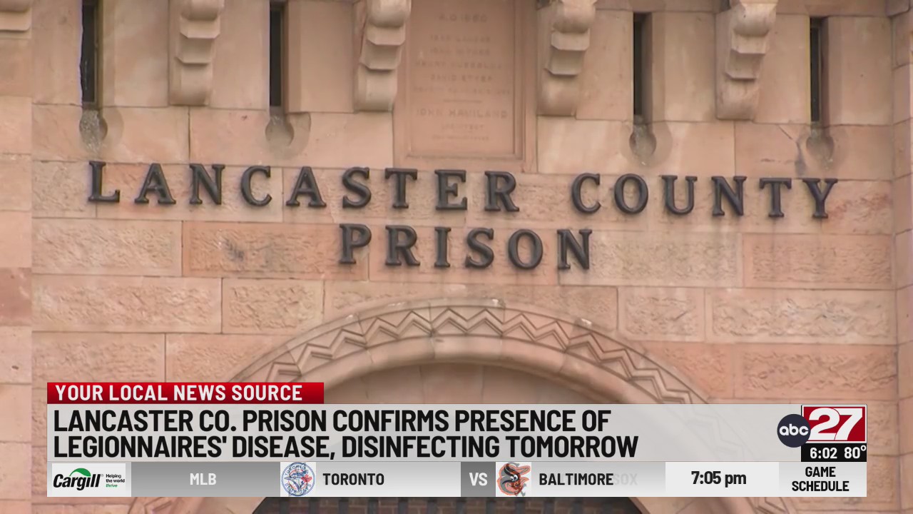 Lancaster County Prison performing water sanitization procedure after ...