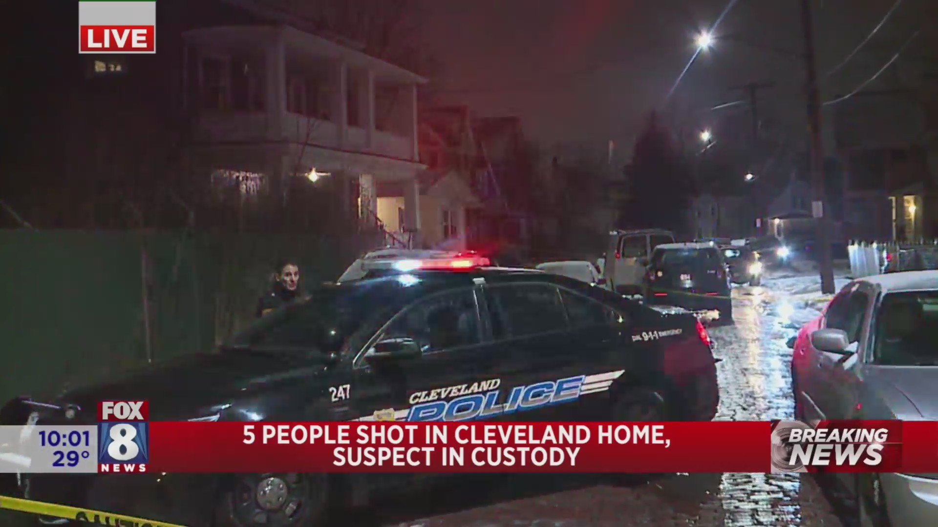 5 people shot in Cleveland home, suspect in custody – Fox 8 Cleveland WJW