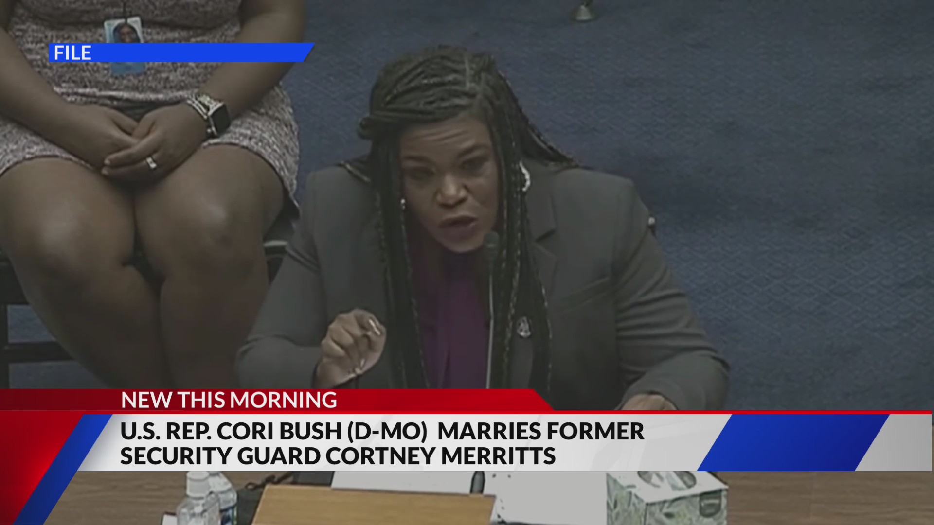 Cori Bush marries former secuirty guard Cortney Merrits – FOX 2