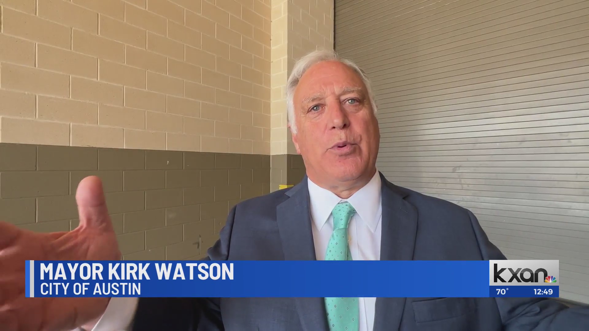 Austin Mayor Kirk Watson talks about need to invest in infrastructure ...