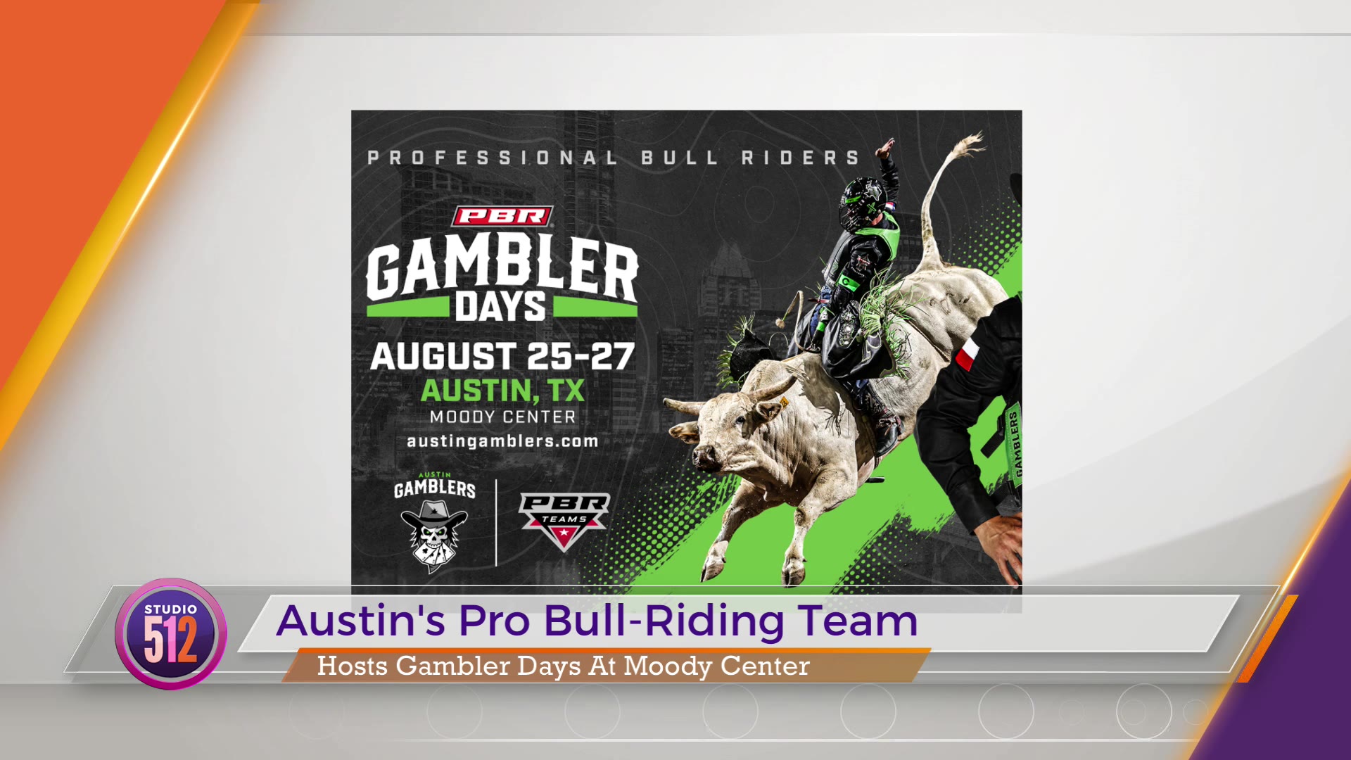 The Austin Gamblers Bull-Riding Team Take Moody Center – KXAN Austin