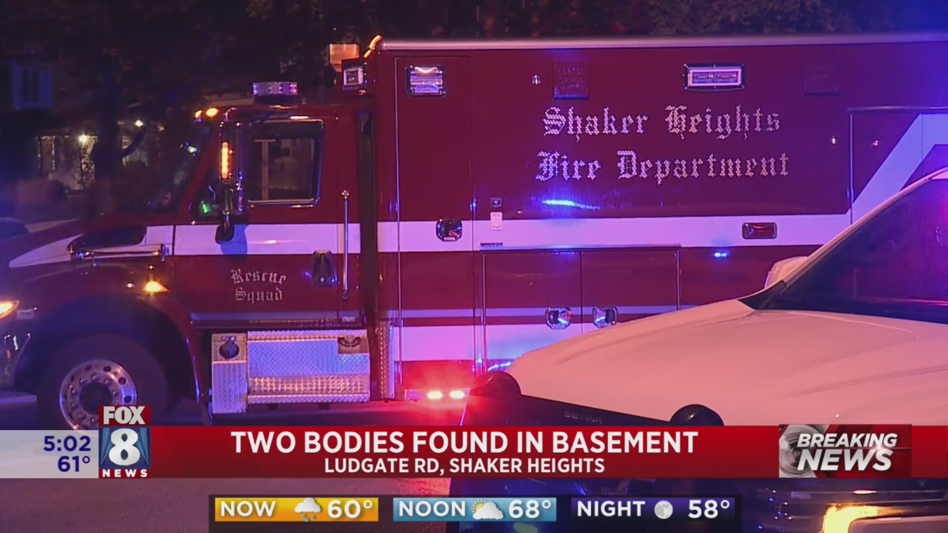 2 Bodies Found In Basement Of Shaker Heights Home Fox 8 Cleveland Wjw