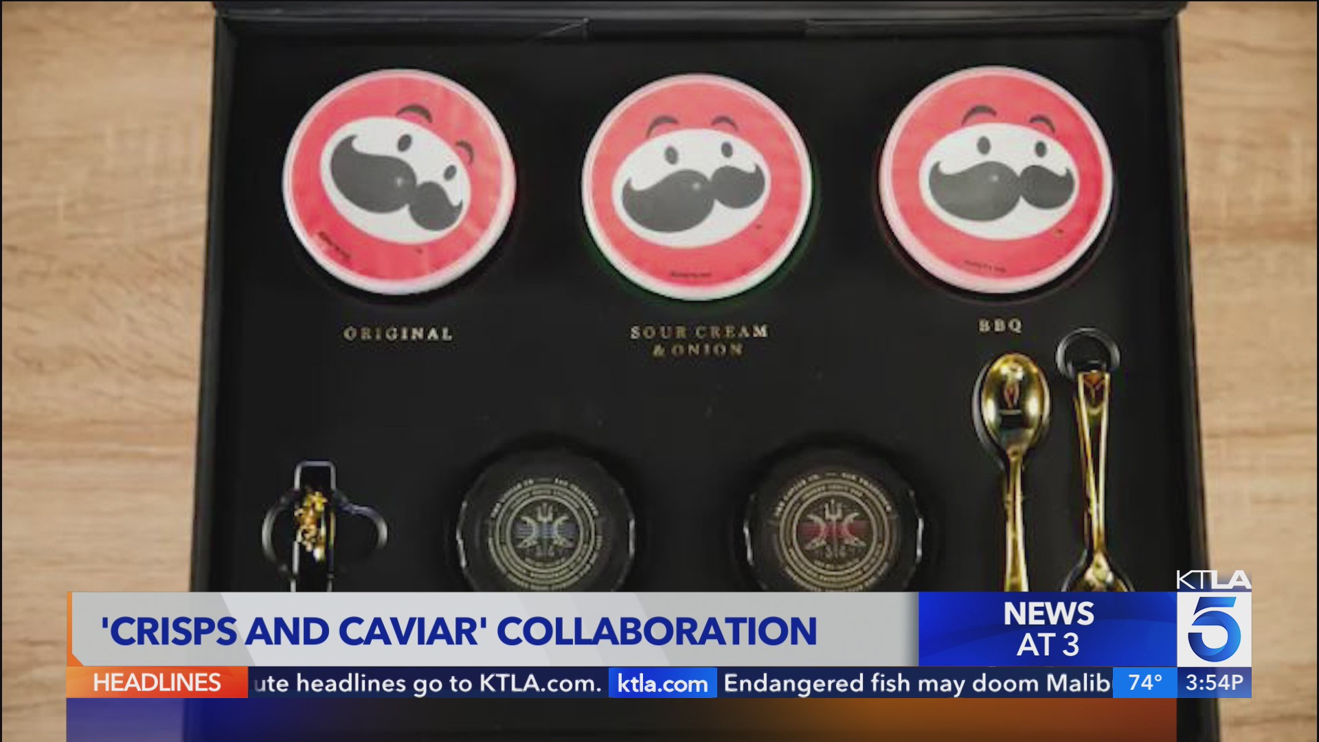 Pringles unveils new snack kits with caviar – KTLA