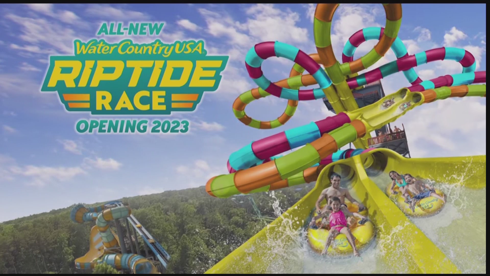 All-new ‘Riptide Race’ waterslide to open at Water Country USA in 2023 ...