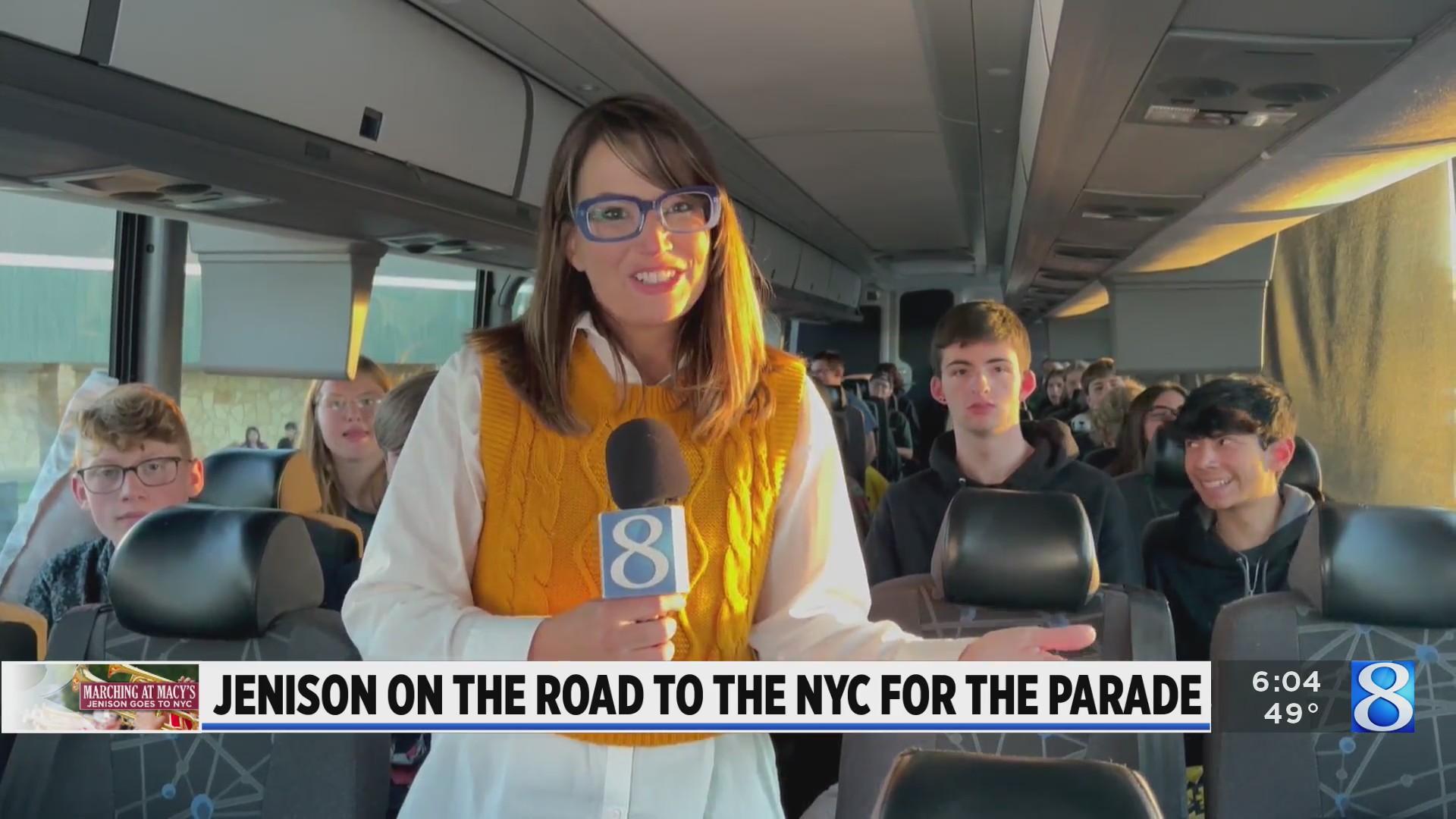 Jenison band on the road to NYC for Thanksgiving parade – WOODTV.com