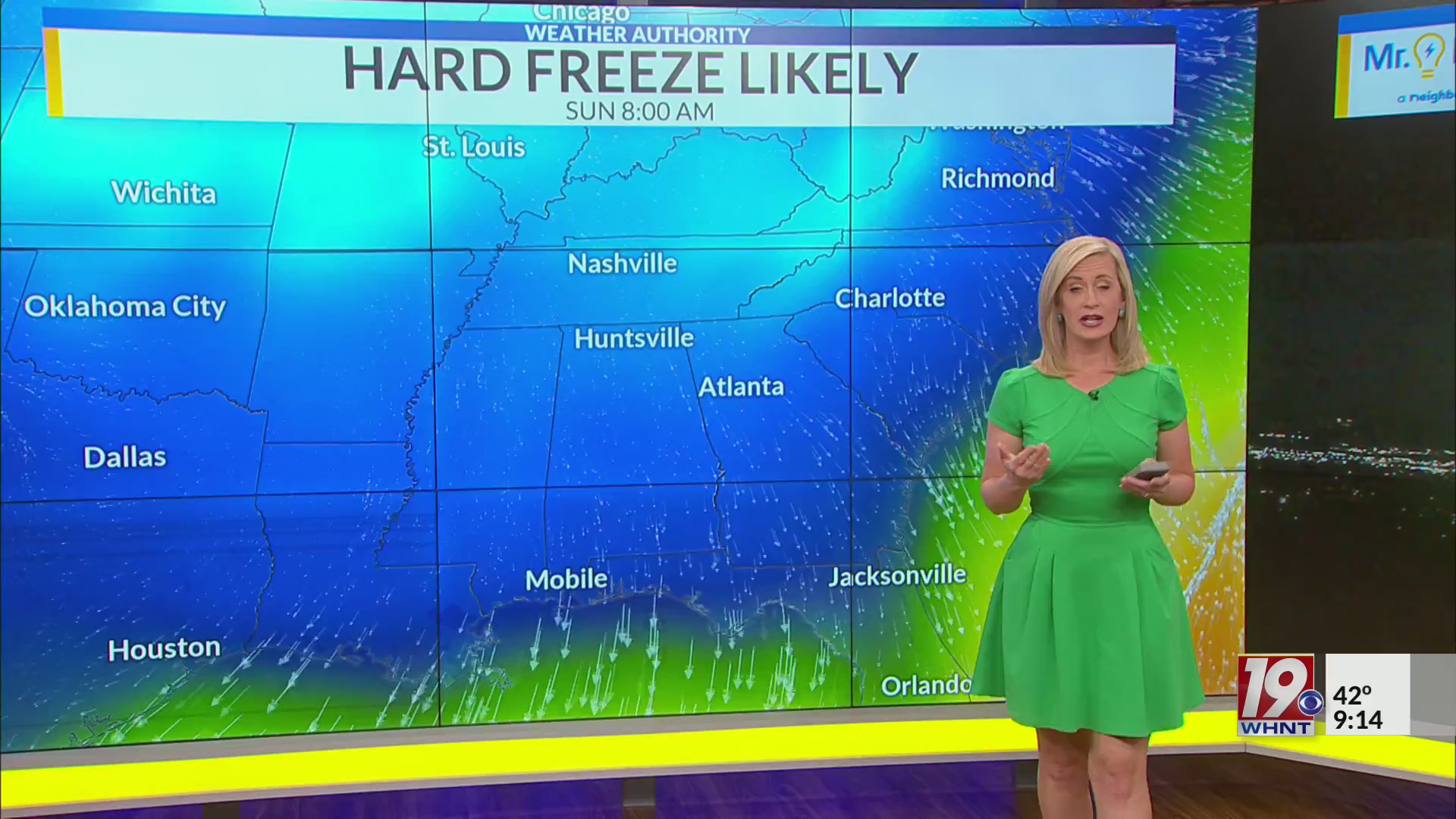 9 p.m. Main Weather | March 17, 2023 – WHNT.com