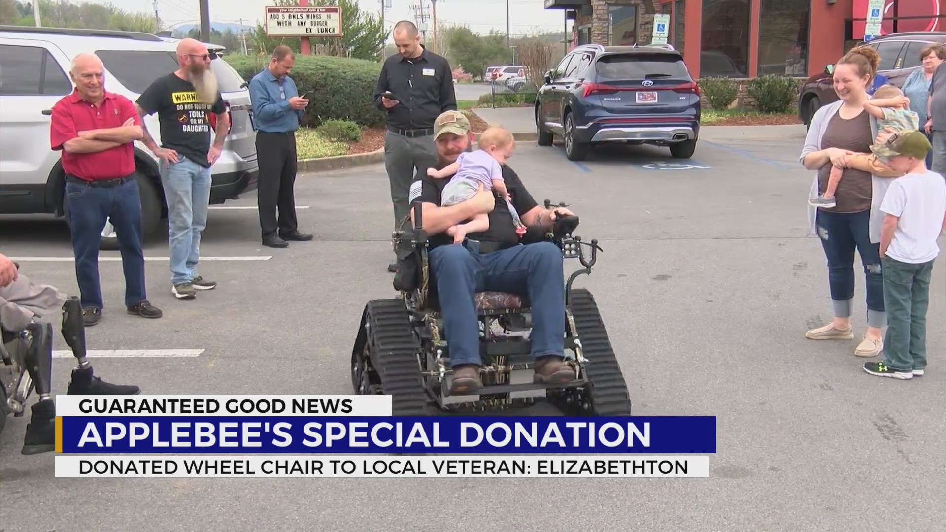 Applebee’s gives specialized, off-road wheelchair to Elizabethton ...