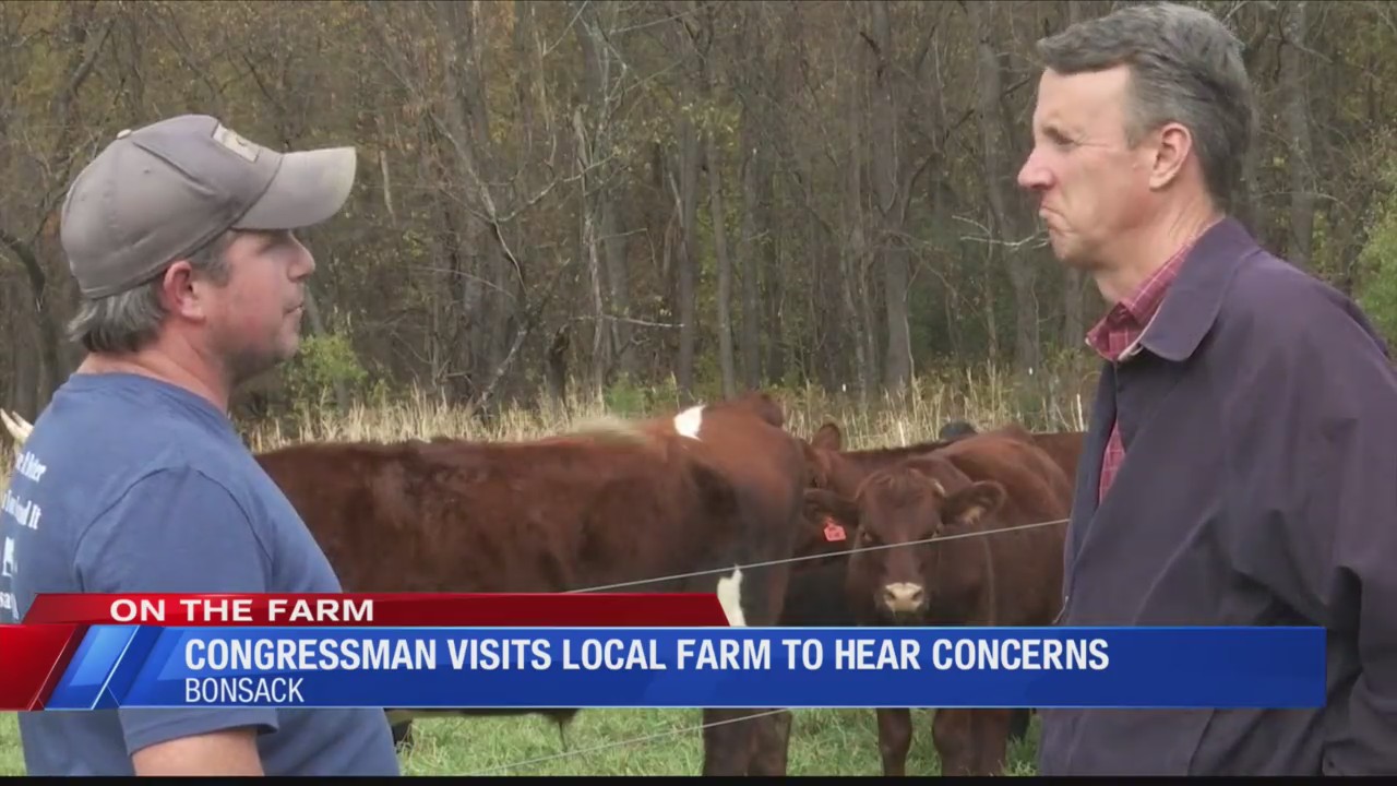 Rep. Cline Visits Farms – WFXRtv