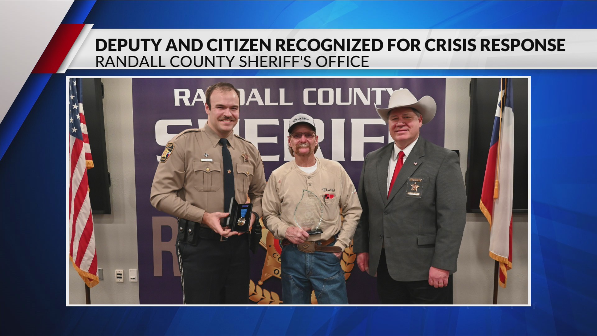 Randall County Sheriff’s Office recognizes deputy, citizen for crisis ...