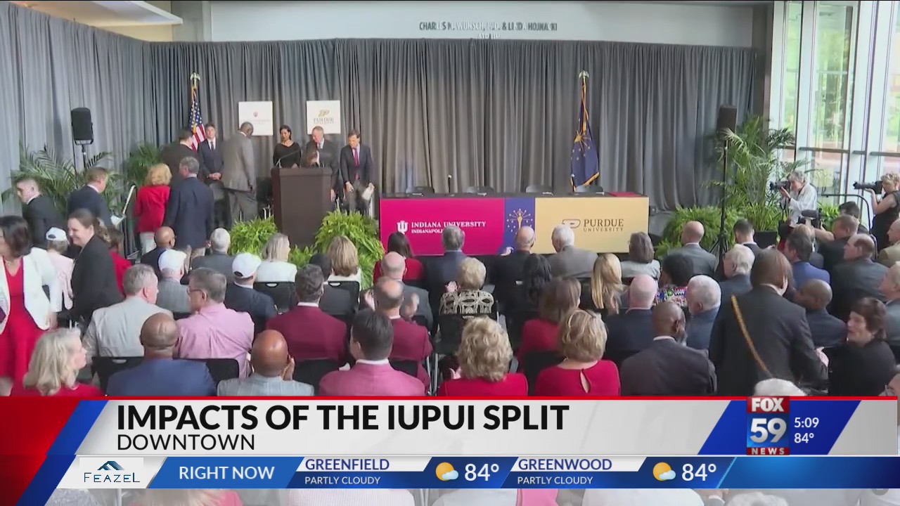 The impacts of IUPUI’s split on Indiana as a whole – Fox 59