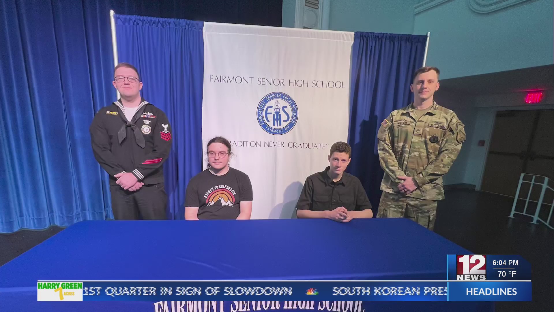 FSHS holds military signing ceremony – WBOY.com