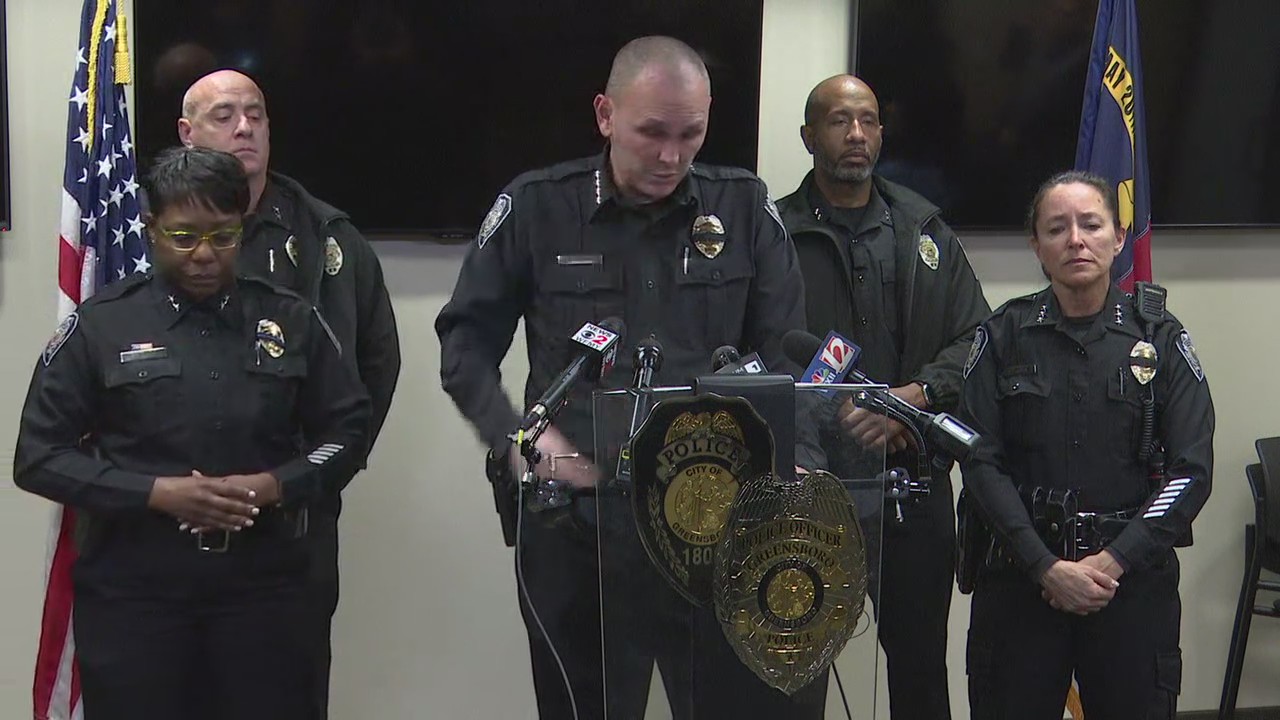 Chief John Thompson, Mayor Nancy Vaughan speak on Greensboro police ...