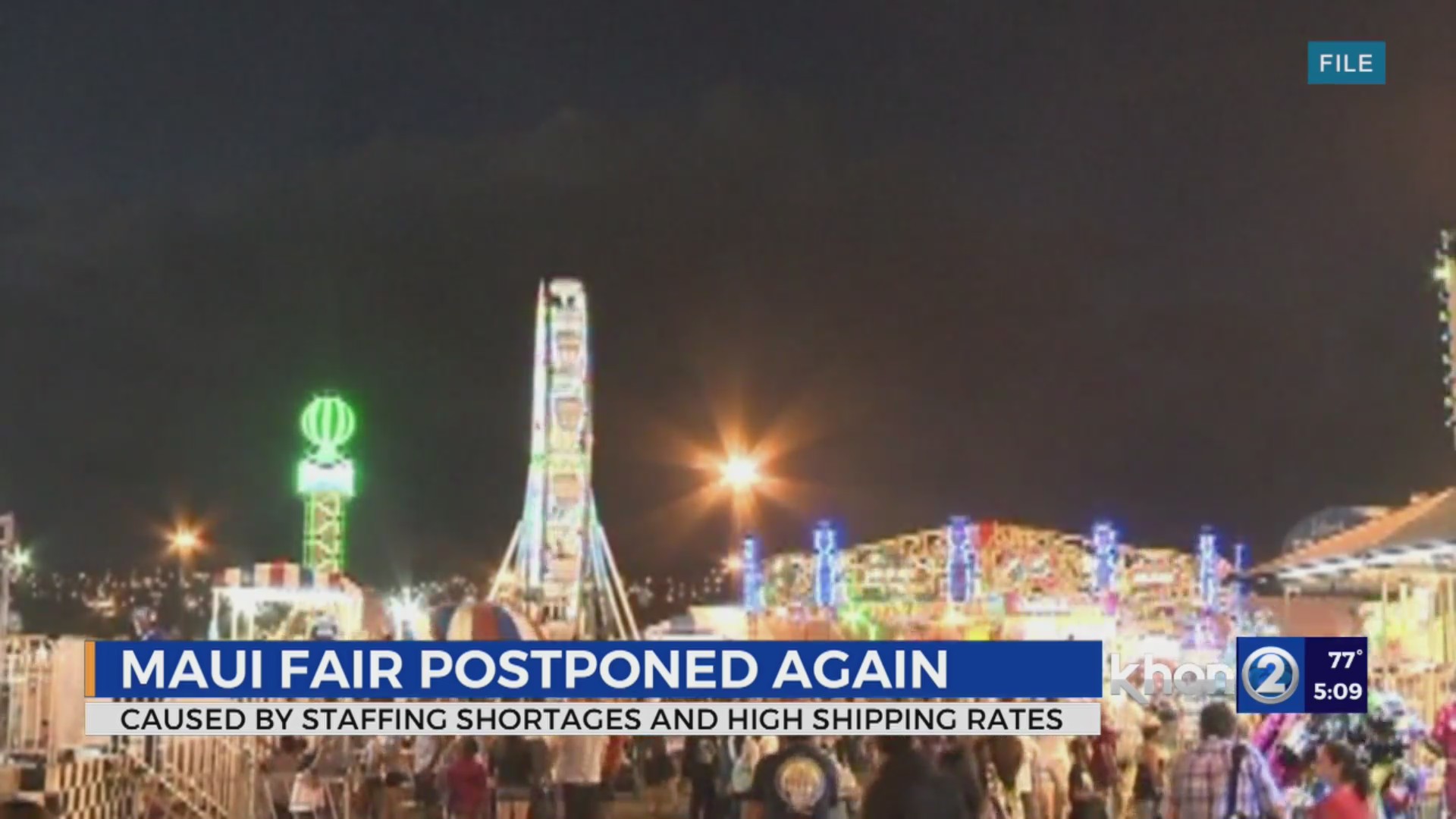 No county fair for Maui this year – KHON2