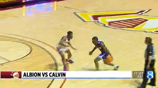 Calvin basketball wins over Albion – WOODTV.com
