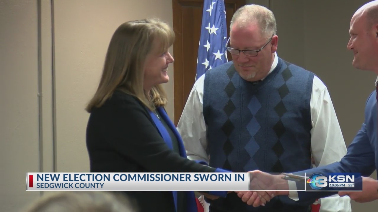 Sedgwick County’s new election commissioner sworn in – KSN-TV