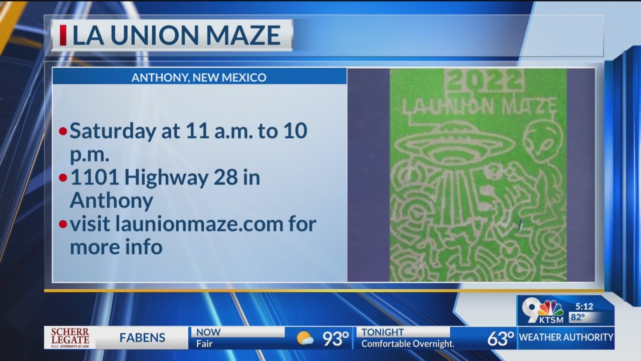Aliens and flying saucers in La Union corn maze – KTSM 9 News