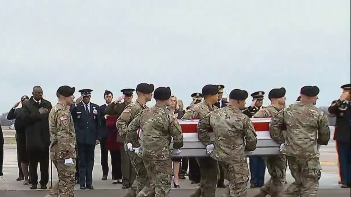 Soldiers killed in Jordan drone attack come home | NewsNation Now ...