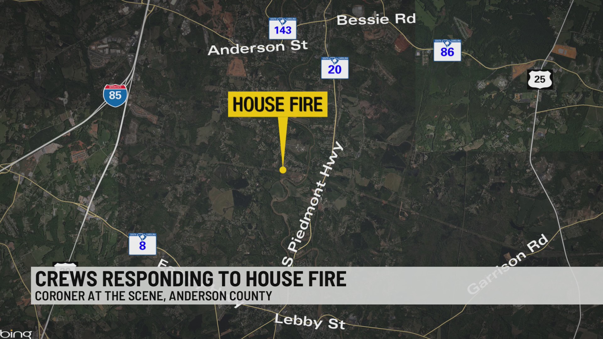 Coroner responds to overnight fatal fire in Anderson Co. – WSPA 7NEWS