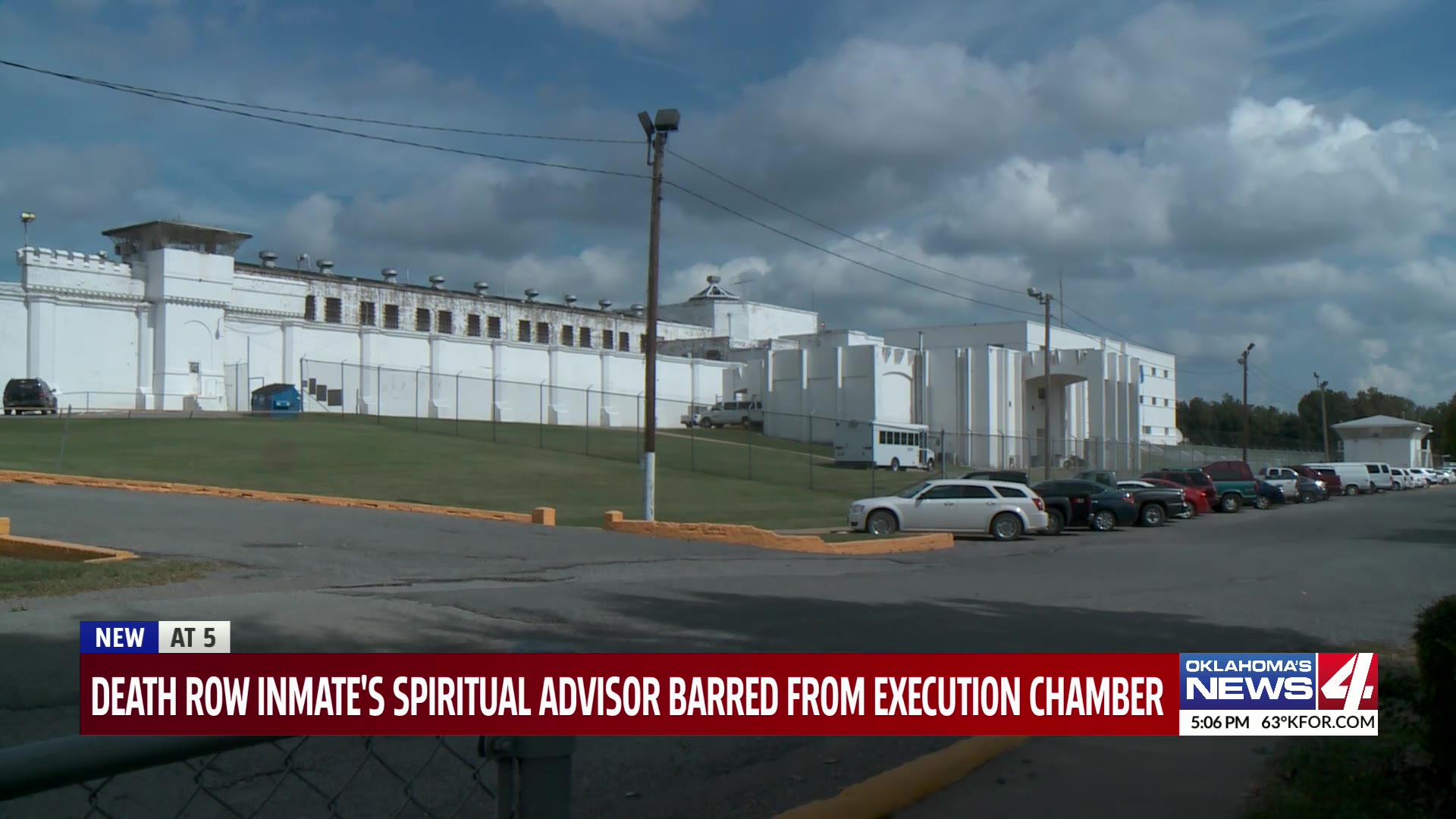 Oklahoma death row inmate sues after spiritual advisor is barred from ...