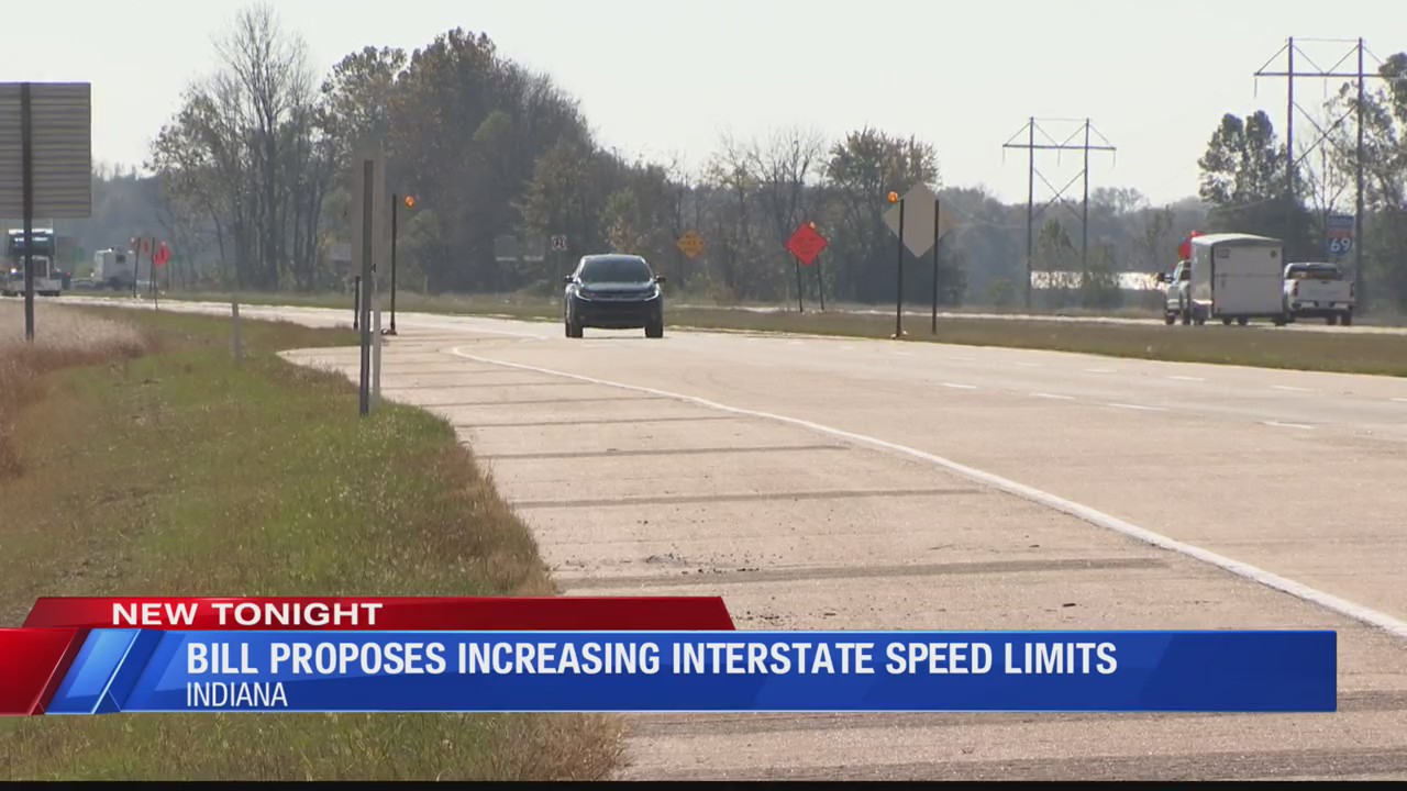 Bill Proposes Increased Speed Limits on Some Indiana Stretches of ...
