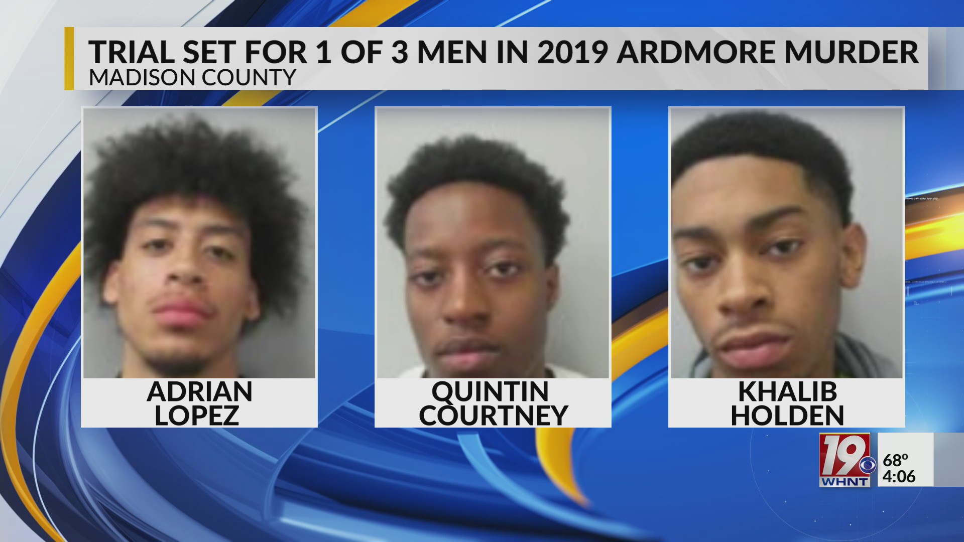 Jury Trial Set for One for 2019 Ardmore Murder – WHNT.com