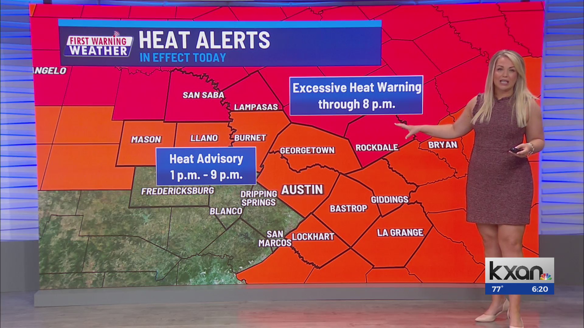 First Warning Weather with Kristen Currie – KXAN Austin