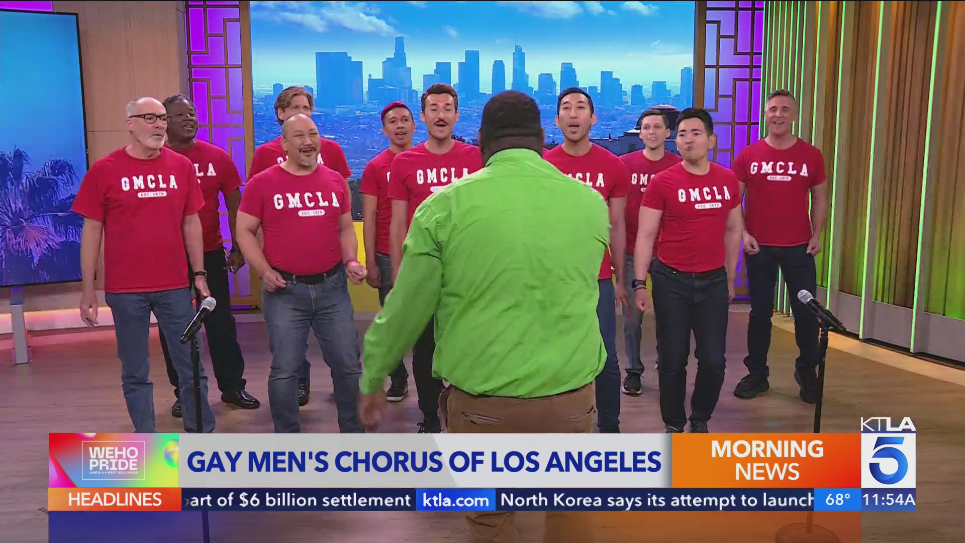 The Gay Men’s Chorus of L.A. sings loud and proud for WeHo Pride – KTLA